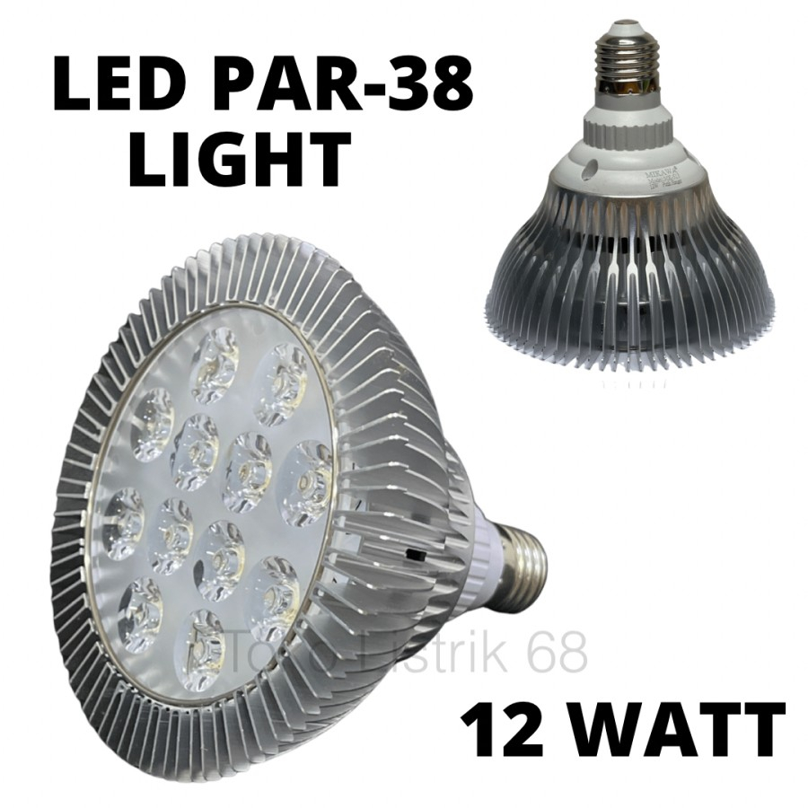 Jual Lampu Bohlam Spotlight 12W LED PAR 38 Fitting E27 | Shopee Indonesia