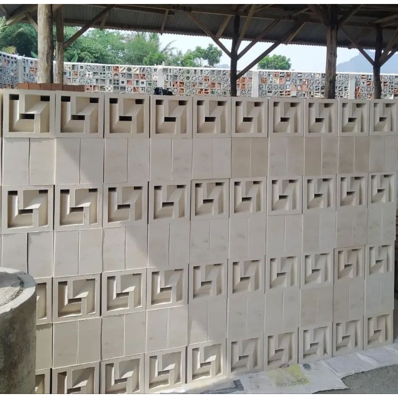 Jual Roster loster beton minimalis dinding rumah mewah bata blok ...