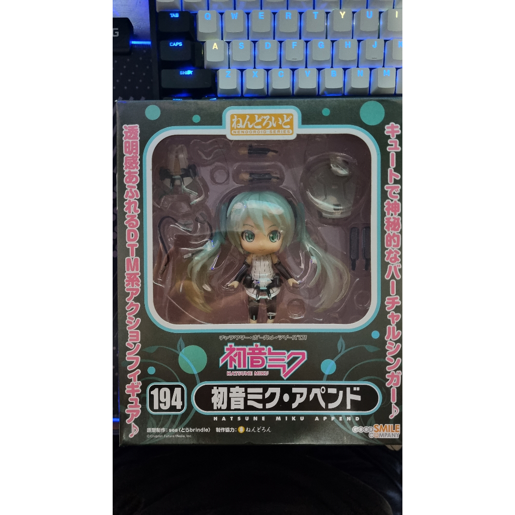 Jual Original Nendoroid Hatsune Miku Append 194 - Vocaloid (BIB ...