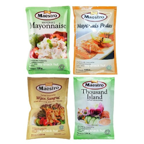 Jual Maestro Salad Dressing Mayonaise / Mayo Pedas / Thousand Island ...