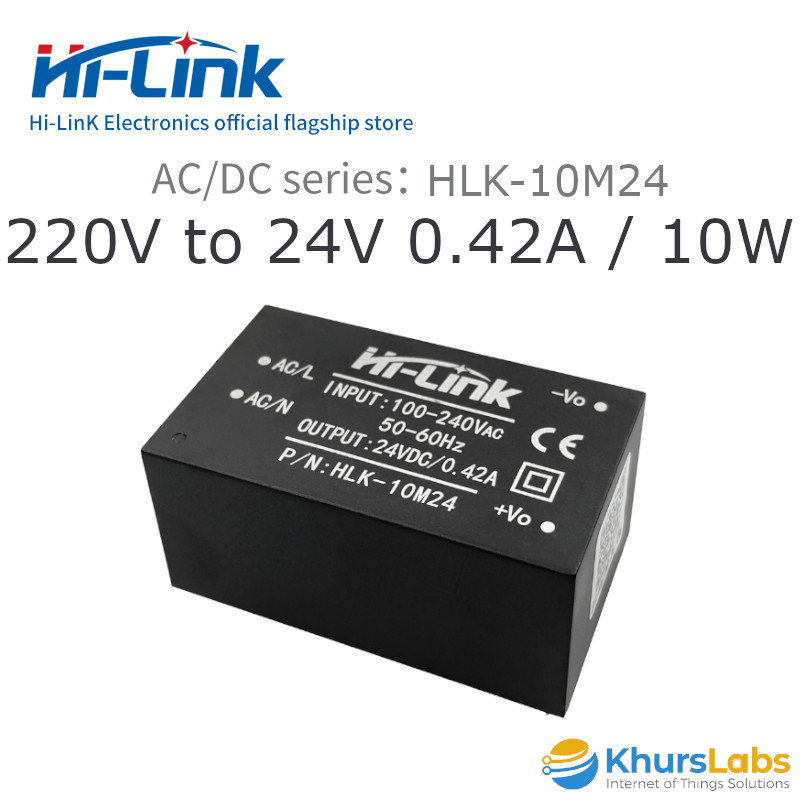 Jual Hi-Link HLK-10M24 AC 220V to DC 24V 10 Watt 0.42A Hilink Power Supply | Shopee Indonesia
