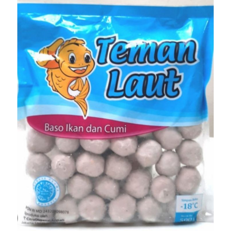 Jual Teman Laut Bakso Cumi 500gr | Shopee Indonesia