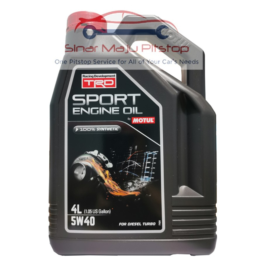 Jual MOTUL TRD SPORT Diesel Turbo Engine Oil 5W-40 100% SYNTHETIC ...