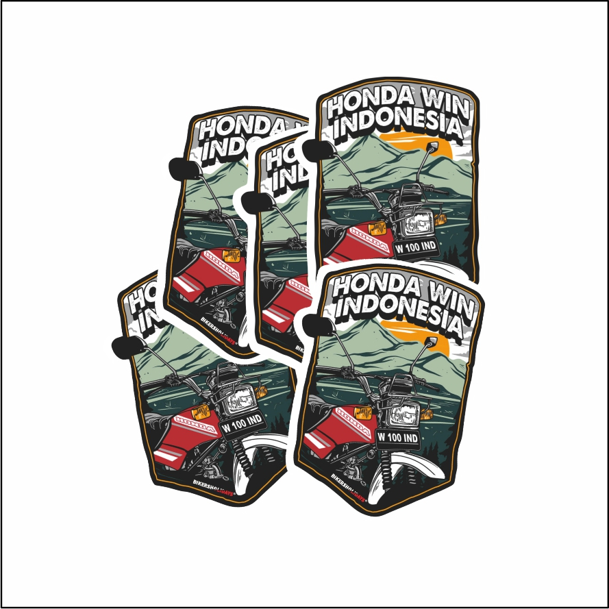 Jual stiker honda win 100/stiker win 100/stiker win adventure indonesia ...