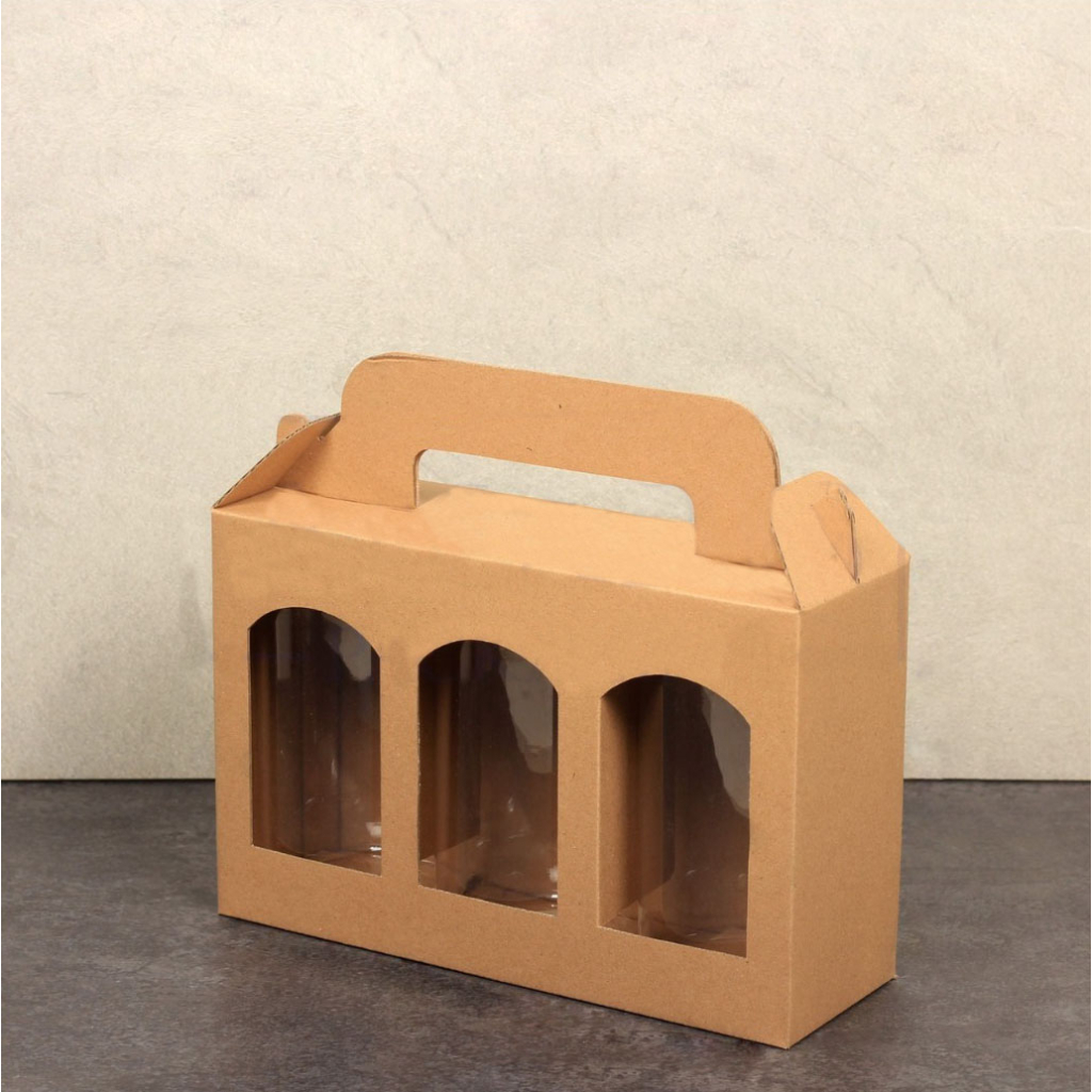 Jual ( 10 Pcs ) Dus Toples Jar 1000ml Isi 3 Box Jinjing Toples Tabung 1 ...