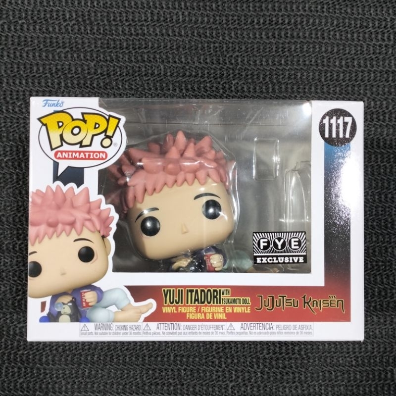 Jual Funko Pop! Jujutsu Kaisen: Yuji Itadori With Tsukamoto Doll #1117 ...