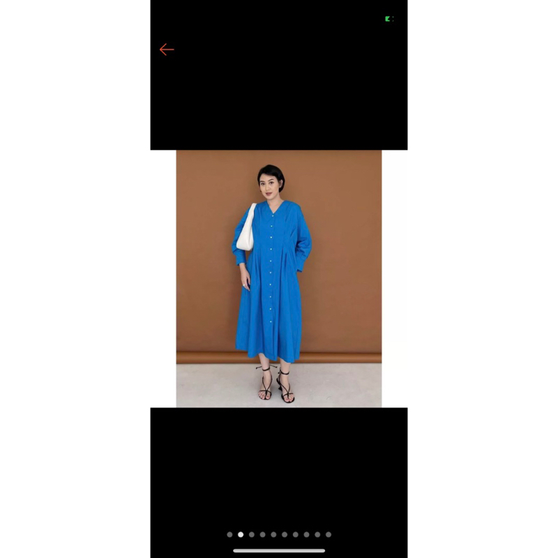 Jual TRICK & TRICKY MICHA DRESS BLUE AZZURE (NEW TAG) | Shopee Indonesia