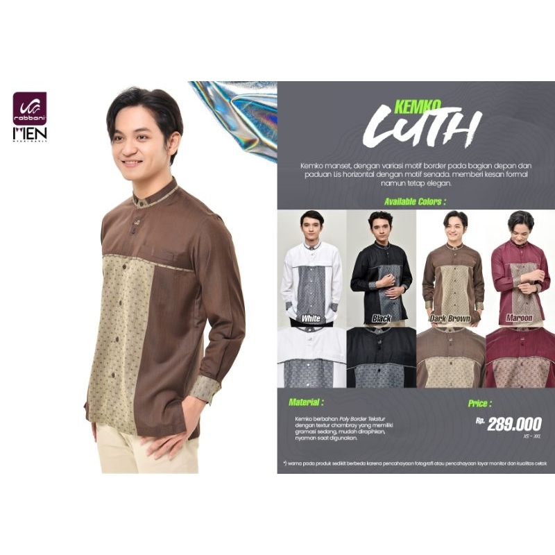 Jual Rabbani Subang - Kemko Luth Rabbani Original | Kemeja Koko Rabbani ...