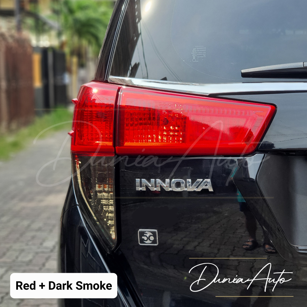Jual Stiker Smoke Lampu Belakang Tail Light Aksesoris Innova Reborn ...