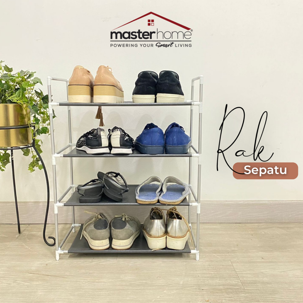 Jual [BEST SELLER] Masterhome Rak Sepatu 4 Susun dan 5 Susun | Rak ...