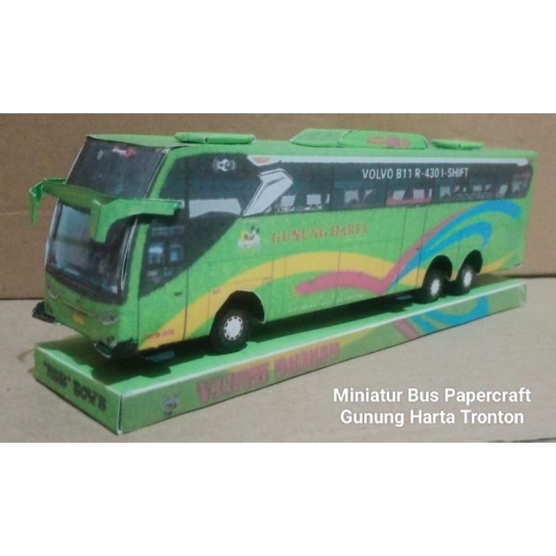 Jual Miniatur Bus Gunung Harta Tronton | Shopee Indonesia Jual Miniatur Bus Gunung Harta Tronton | Shopee Indonesia