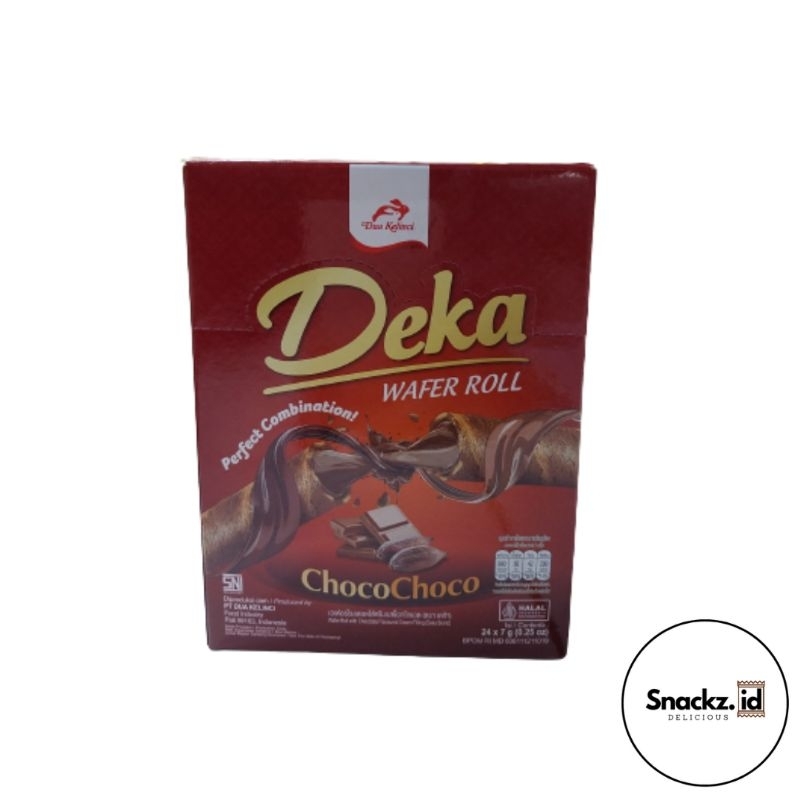 Jual Deka Wafer Roll 1 box/pack snack murah | Shopee Indonesia