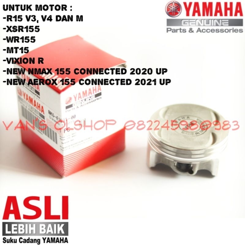 Jual PISTON NEW NMAX 155 CONNECTED, NEW AEROX 155 CONNECTED, XSR155 ...