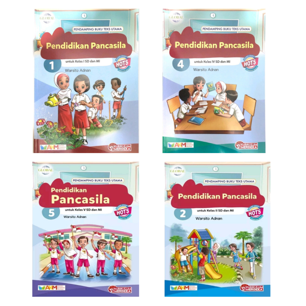 Jual GLOBAL PENDIDIKAN PANCASILA SD/MI KELAS 1 2 3 4 5 6 - KURIKULUM MERDEKA TIGA SERANGKAI ...
