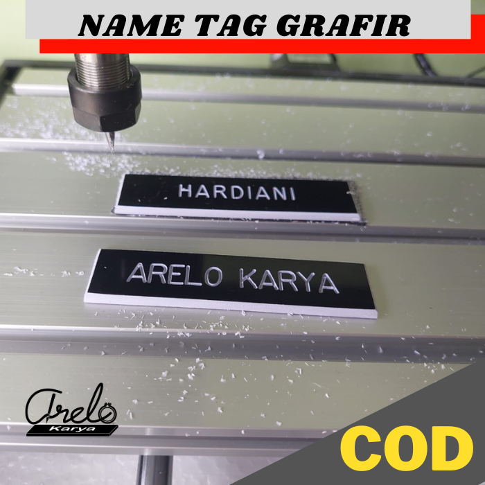 Jual Name tag Grafir nama grafir nama ukir nama pns nama pdh | Shopee ...
