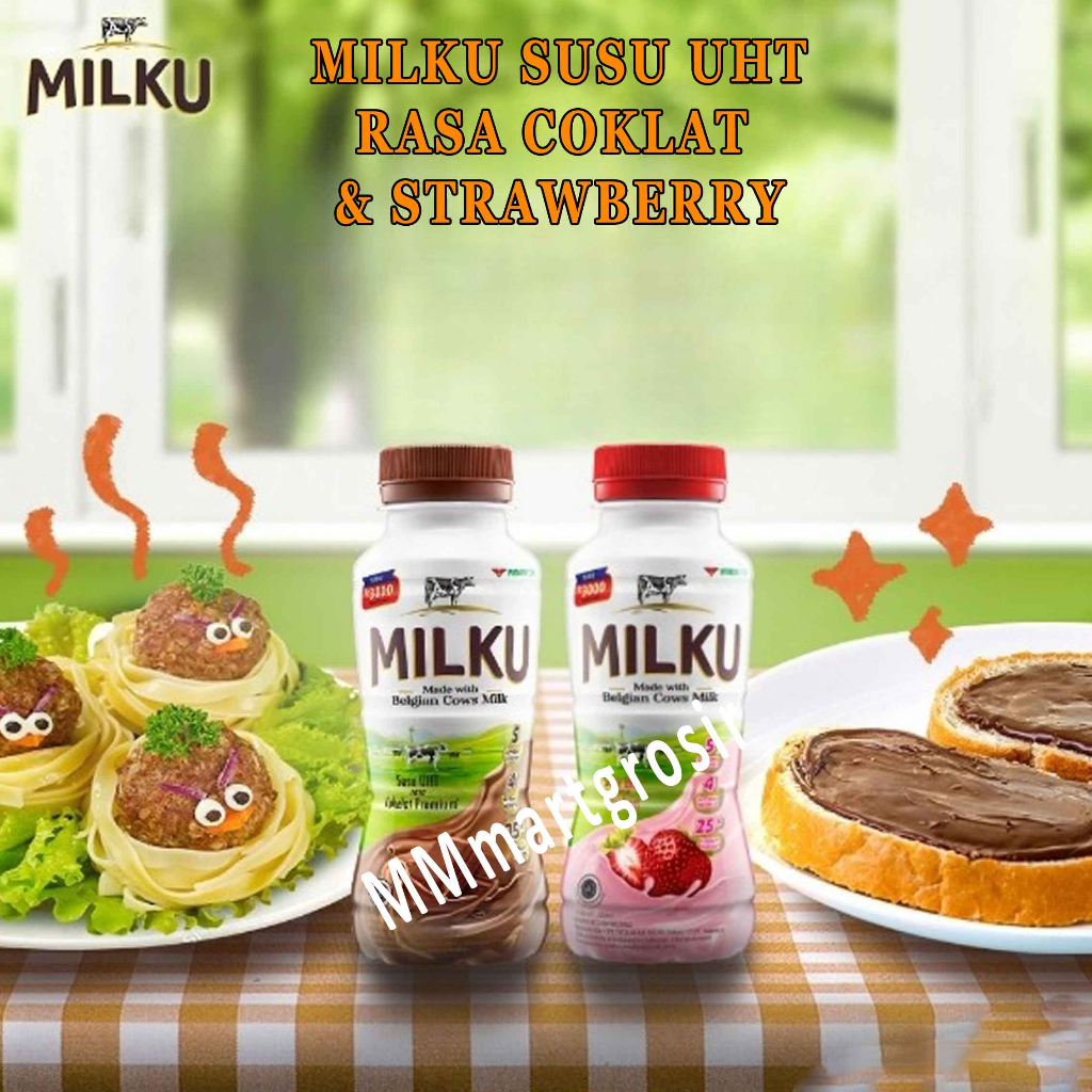 Jual Milku / Minuman Susu UHT / Minuman Susu Belgian / Susu Aneka ...