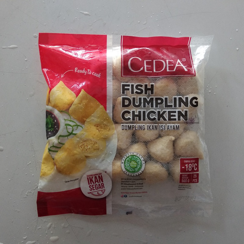 Jual Cedea Fish Dumpling Chicken 500gr (25pcs) | Shopee Indonesia