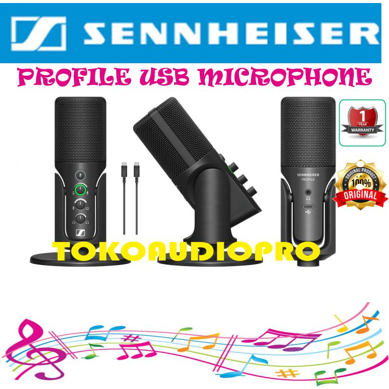 Jual Mic Sennheiser Profile USB Microphone Usb Sennheiser | Shopee ...
