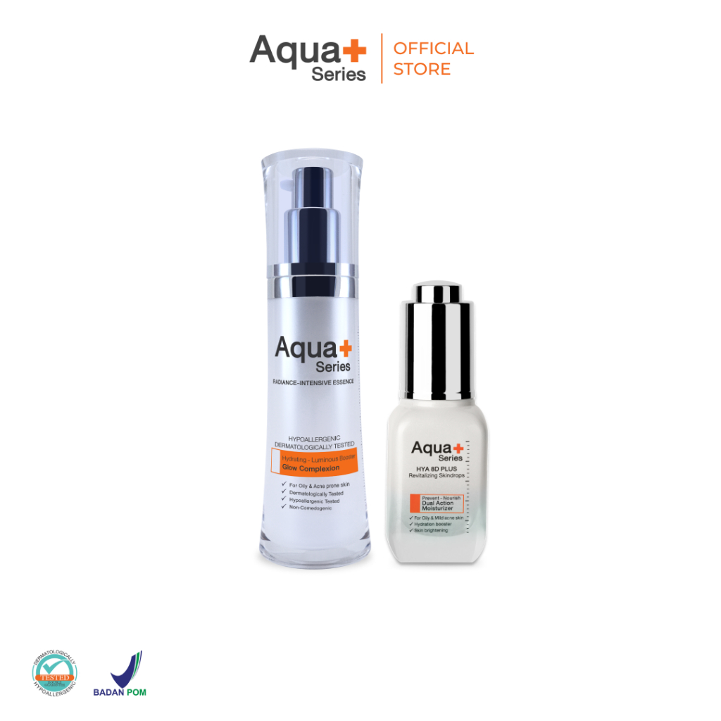 Jual Bundling #2 - Aqua+ Series HYA 8D Plus + Aqua+ Series - Radiance ...