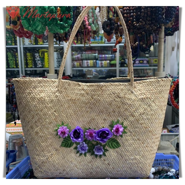 Jual TAS0724 Tas Handbag Anyaman Rotan Khas Kalimantan | Shopee Indonesia