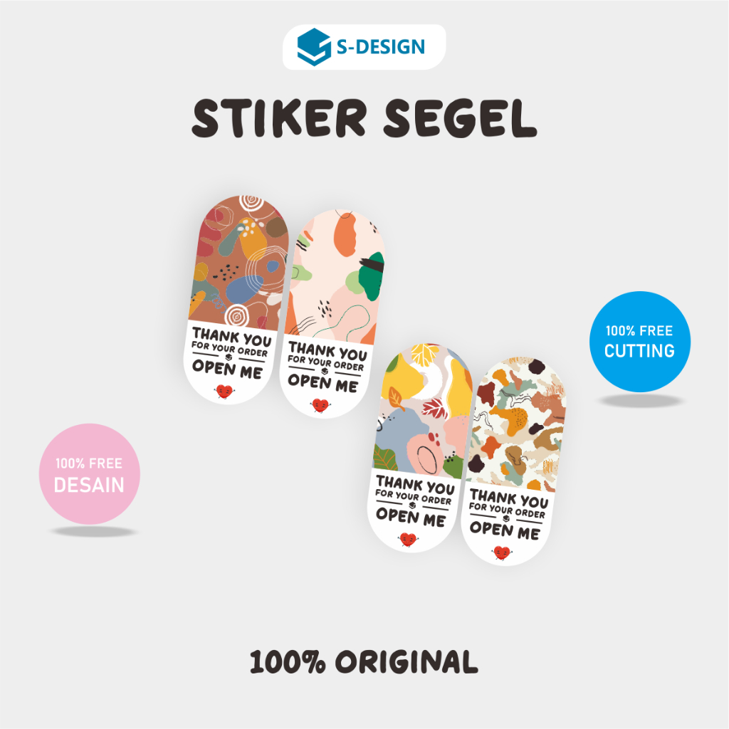 Jual STICKER SEGEL/STIKER LABEL/STICKER LABEL/STIKER CUSTOM/STICKER ...