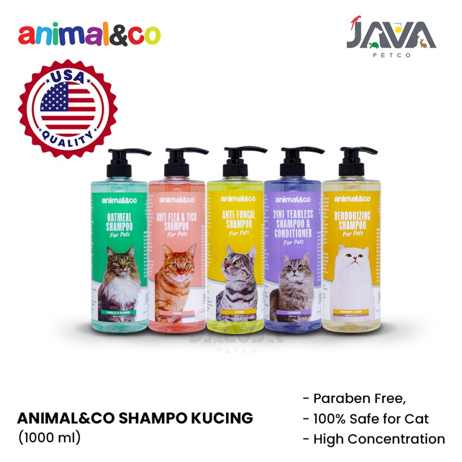 Jual Animalnco Premium Shampo Kucing Anti Kutu - Cat shampo 1000 mL ...