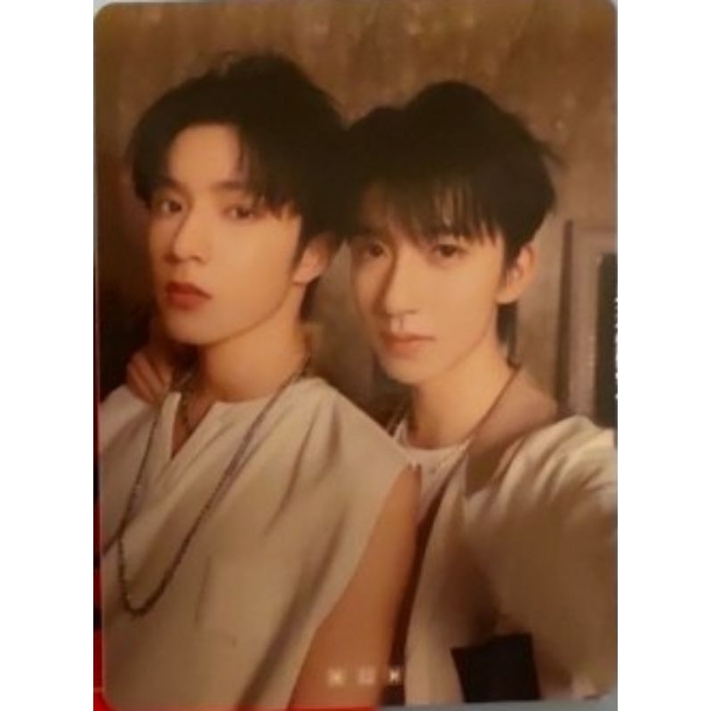 Jual (READY INA) SHARING PHOTOCARD LIU YAOWEN X HE JUNLIN TNT时代少年团 (teens in times) GREETING ...