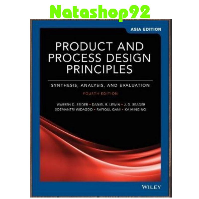 Jual Product And Process Design Principles 4e Asia Edition - Warren ...