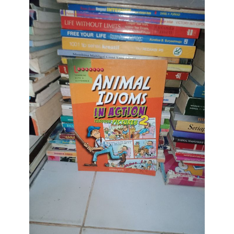 Jual BUKU ASLI ANIMAL IDIOMS IN ACTION THROUGH PICTURES 2 | Shopee ...