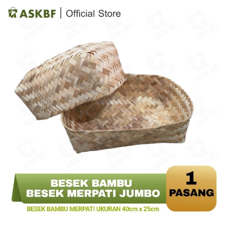 Jual Besek Bambu Besek Merpati Ukuran Jumbo Besek merpati | Shopee ...