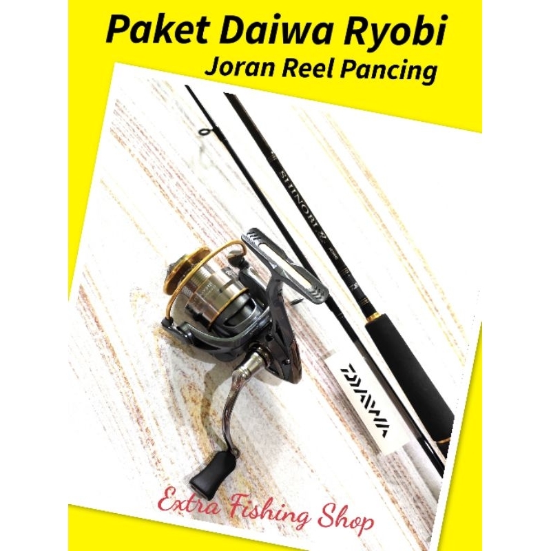 Jual PAKET JORAN REEL SET DAIWA RYOBI | Shopee Indonesia