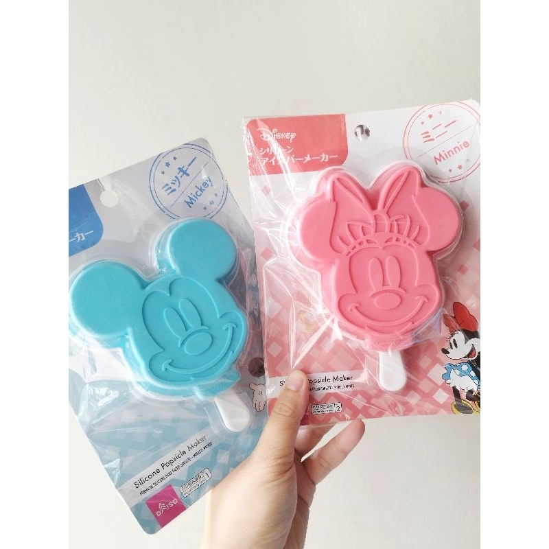 Jual Cetakan Es Krim / Popsicle Maker Disney - Mickey Mouse / Minnie ...