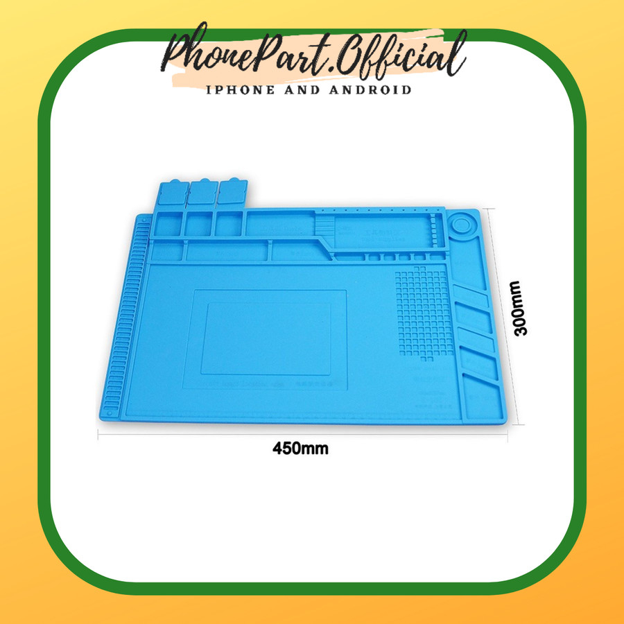 Jual Matras Alas Service HP Smartphone Anti Panas Taplak Silikon Solder ...