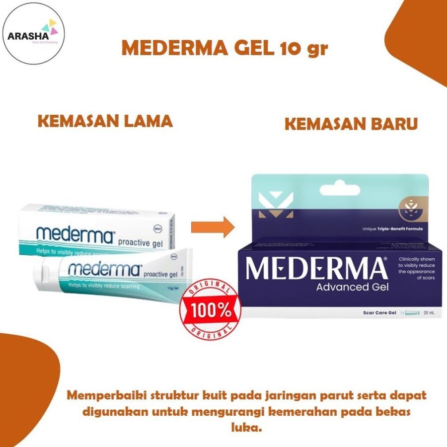 Jual MEDERMA Avanced Mederma Gel Proaktif Untuk Penghilang Bekas Luka ...