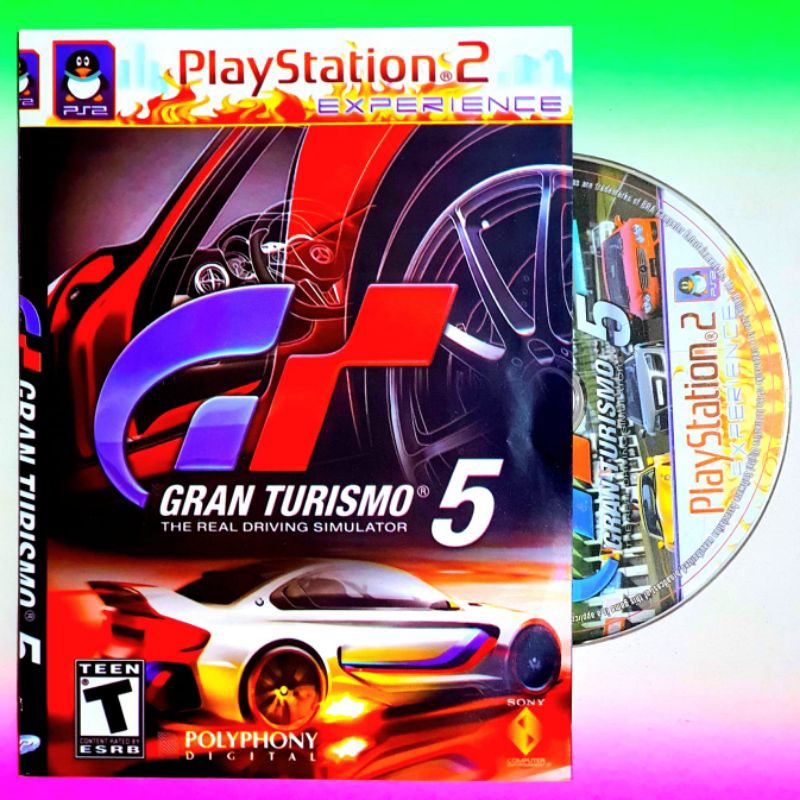 Jual KASET PS2 GRAN TURISMO 5- KASET CD PS2- KASET PLAYSTATION 2 ...