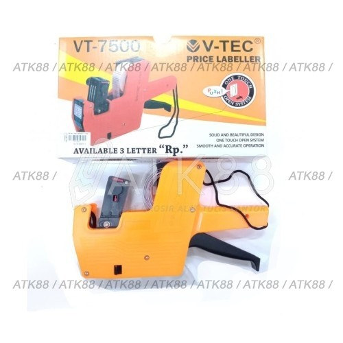 Jual V-Tec Mesin Tembak Label Harga VT-7500 1 Line Labeller | Shopee ...