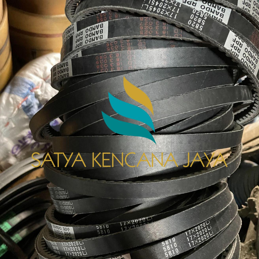 Jual V-BELT TALI KIPAS GIGI RPF B81 B82 B83 B84 B85 BANDO BERGIGI VAN BELT FAN BELT | Shopee ...