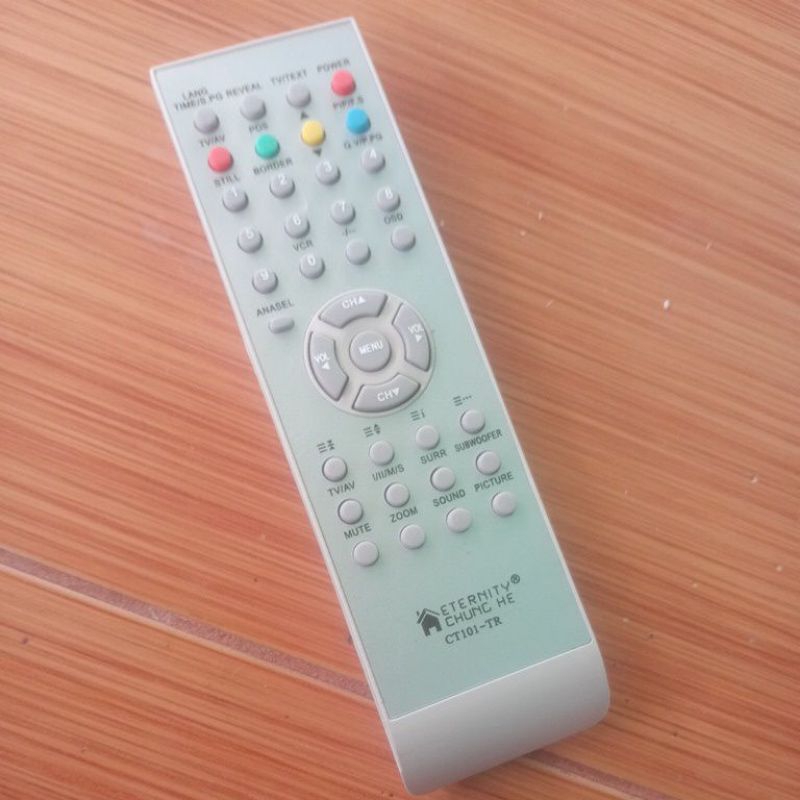 Jual remot / remote TV tabung polytron dan digitec multi pungsi ct101 ...
