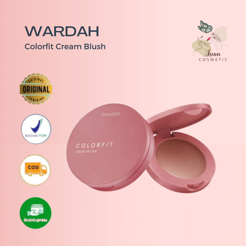 Jual BARU! Wardah Colorfit Cream Blush - Formula ringan dan teksturnya ...