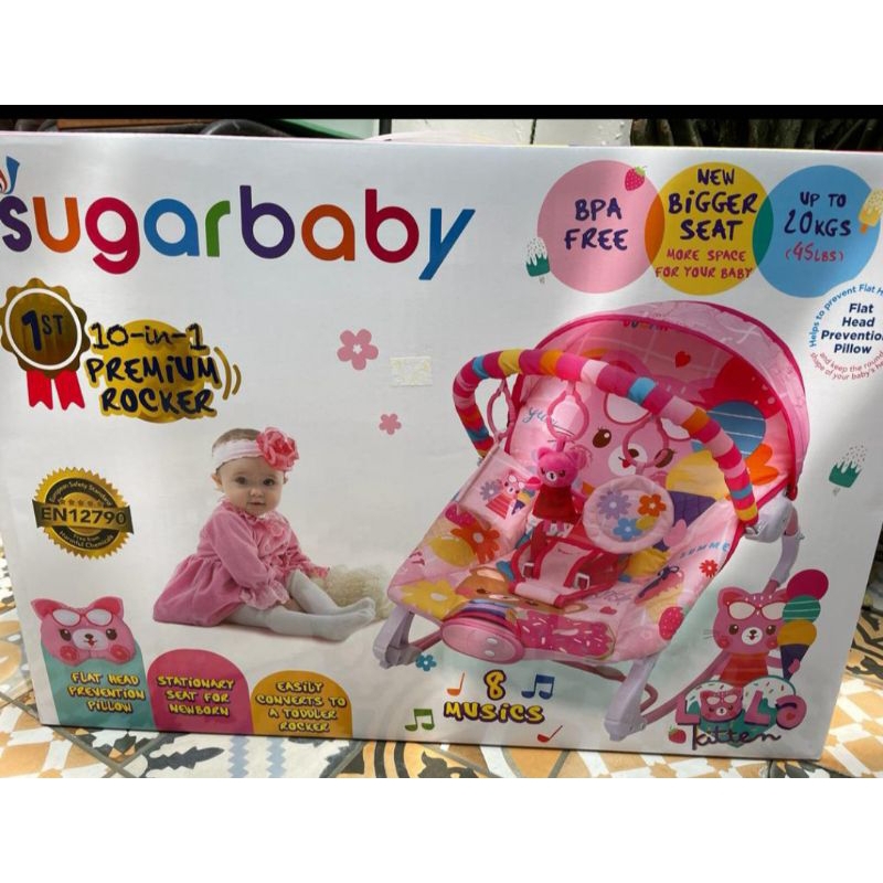 Jual Bouncher Sugar Baby 10 in 1 Premium New !! | Shopee Indonesia