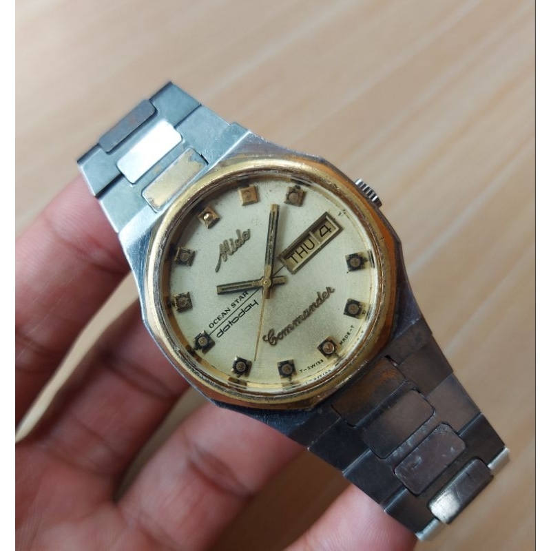 Jual Jam Tangan Mido Commander Nautilus Automatic Original 8018 Very ...