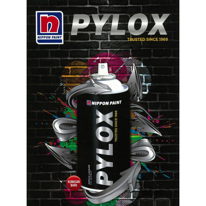 Jual PYLOX / CAT SEMPROT PYLOX / CAT AEROSOL / PILOX 300C NIPPON PAINT ...