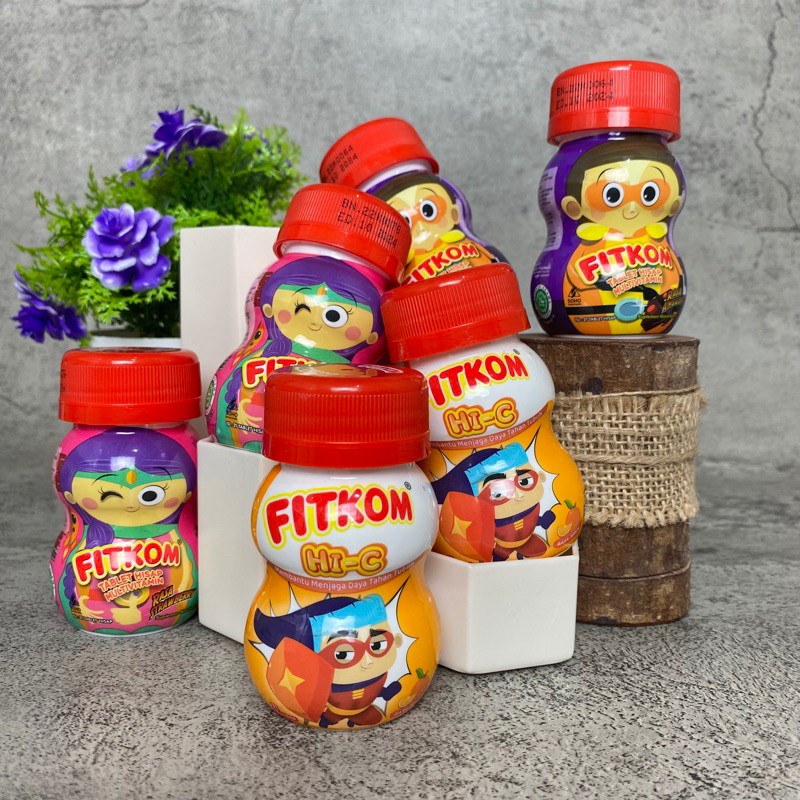 Jual Fitkom Tablet Hisap Multivitamin | Shopee Indonesia