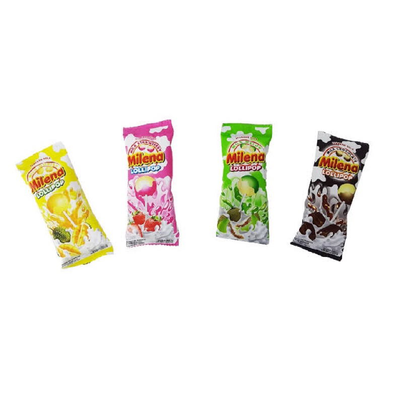 Jual Permen Milena Lollipop Renceng isi 10 Rasa Coklat | Shopee Indonesia