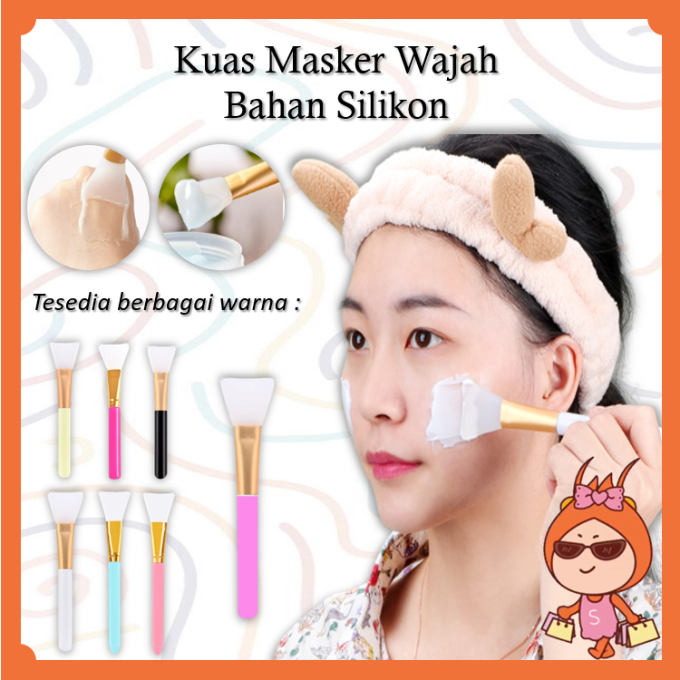 Jual Reseller Welcome - K710 Kuas Masker Wajah Silikon / Silicone ...