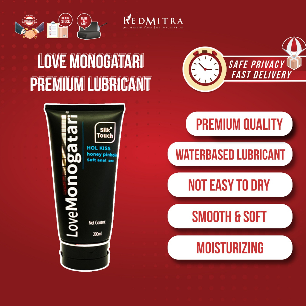 Jual Lubricant pelumas love monogatari waterbased gel pelicin kondom ...