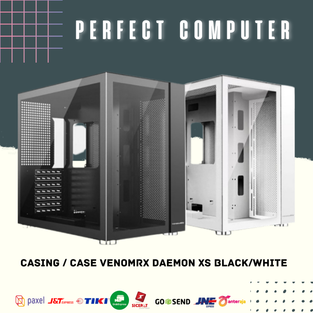 Jual Casing / Case VenomRX Daemon XS Black/White - Hitam | Shopee Indonesia