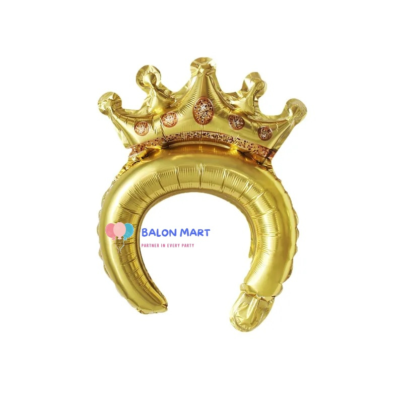 Jual Balon Foil BANDO Crown / Mahkota Ulang Tahun | Shopee Indonesia