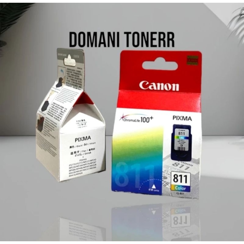 Jual Tinta Canon pixma 810 black + 811 Color cartridge for IP2770 ...