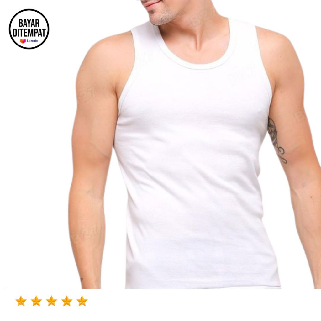 Jual singlet pria dewasa - singlet cowok putih polos - kaos dalam ... Jual singlet pria dewasa - singlet cowok putih polos - kaos dalam ...